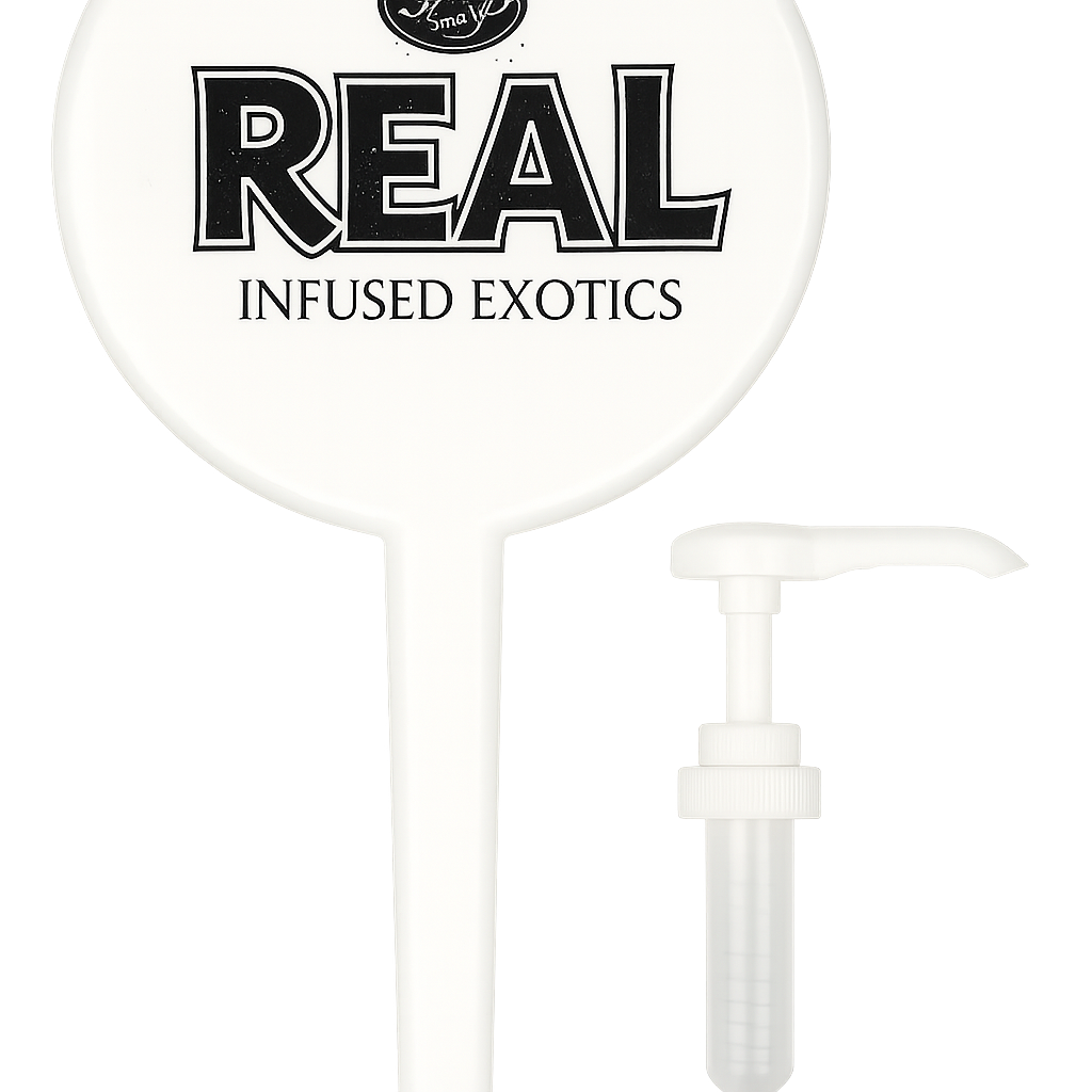 Reàl Infused Exotics Pump Dispenser - Real Cocktails + Culinary